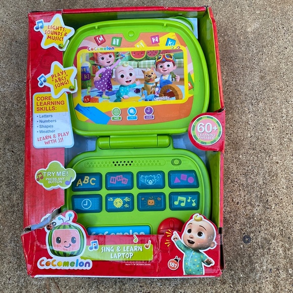 Just Play | Toys | Cocomelon Sing And Learn Laptop Toy For Kids Brand ...